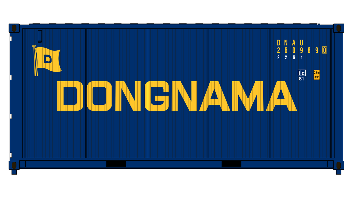 3-Pack CIMC 20' Corrugated Containers - Dongnama Shipping — Class One ...