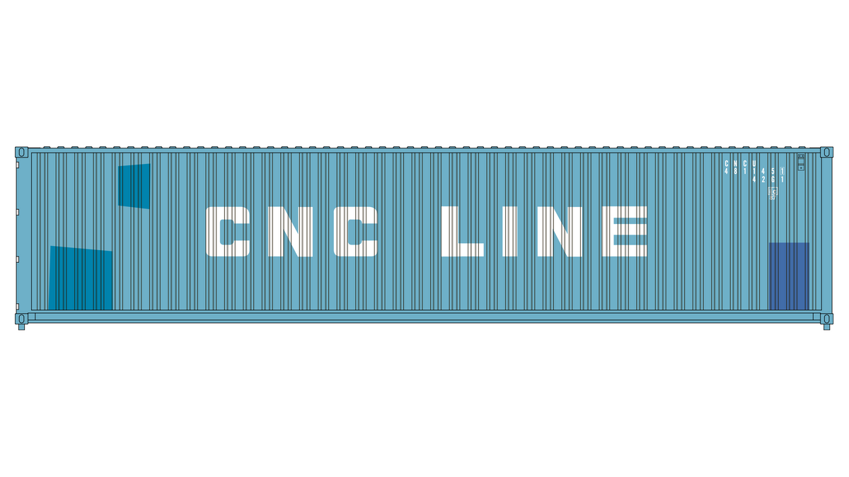 3-Pack CIMC 40' Corrugated Containers - Cheng Lie Navigation — Class ...