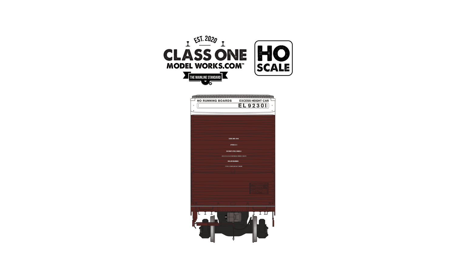 Boxcars — Class One Model Works