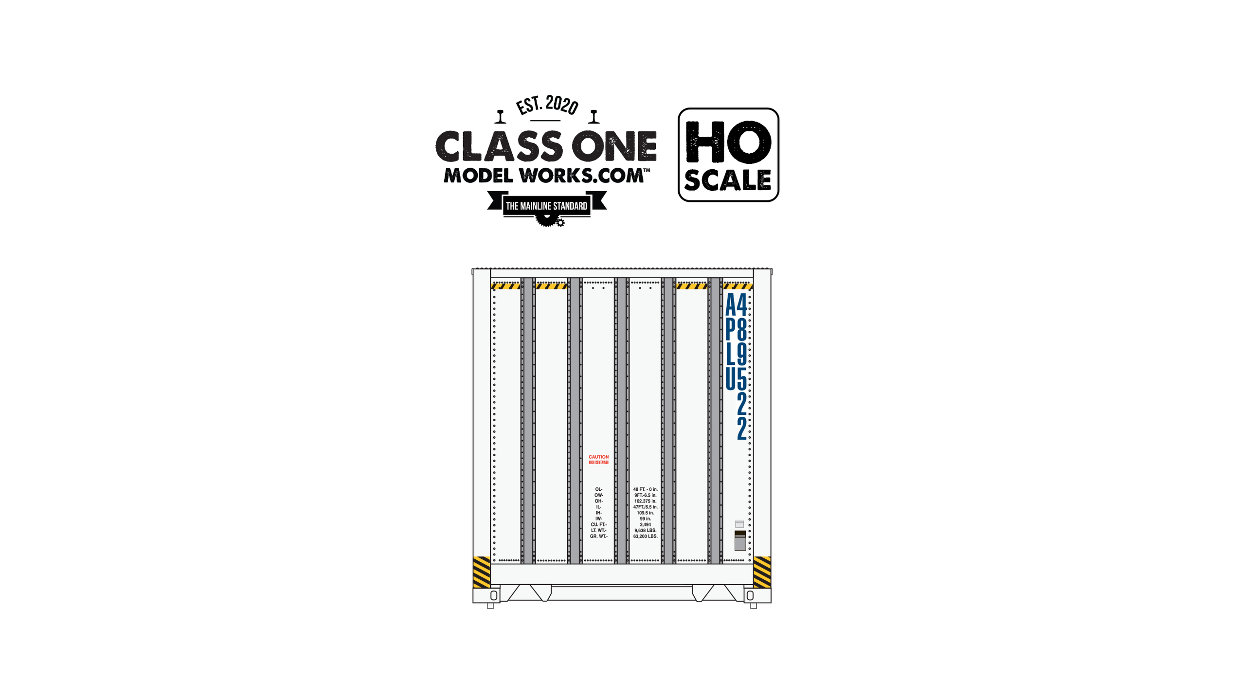 2-Pack Hyundai 48' Exterior Post - American President Lines - Run 2 ...
