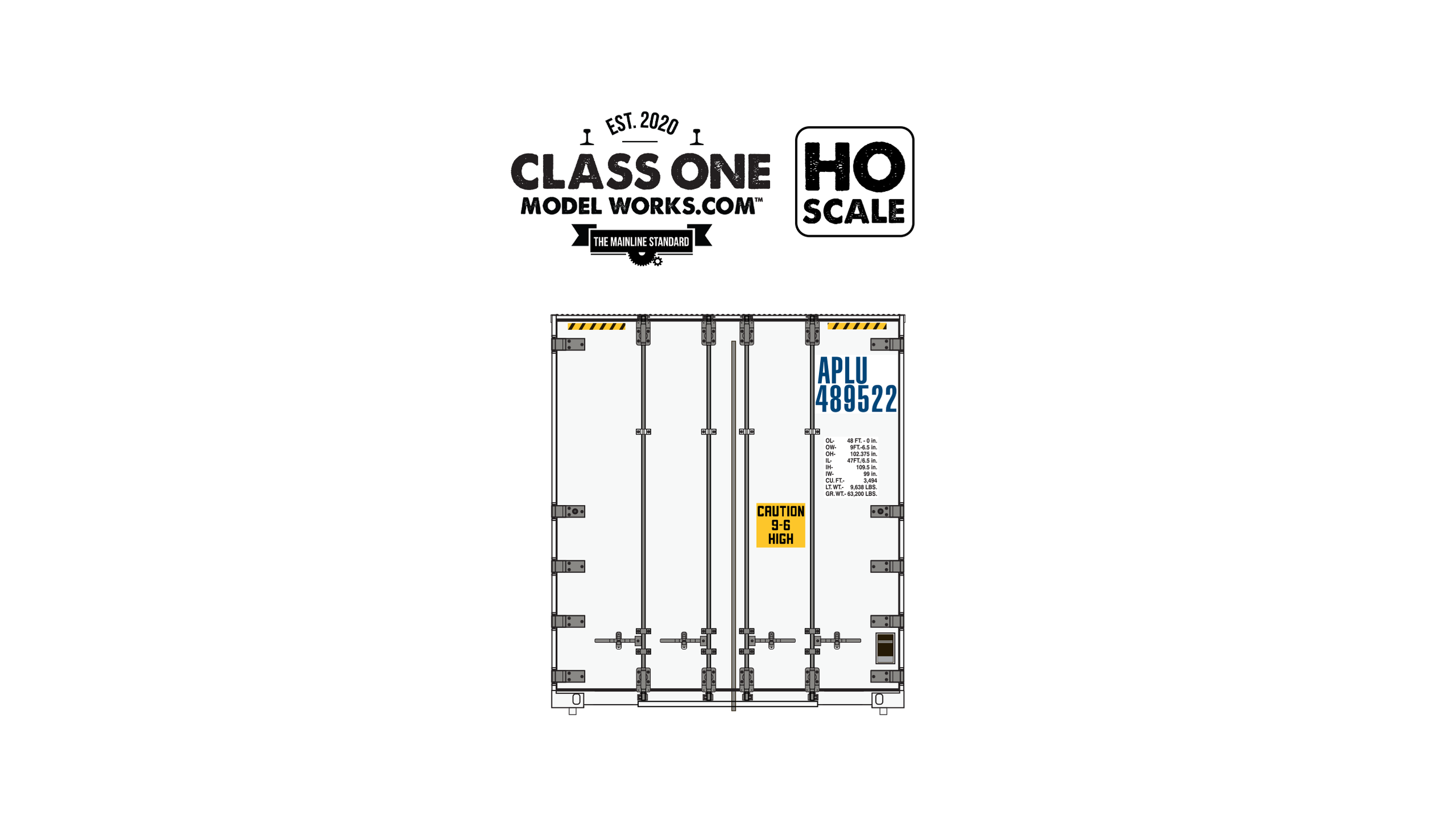 2-Pack Hyundai 48' Exterior Post - American President Lines - Run 2 ...