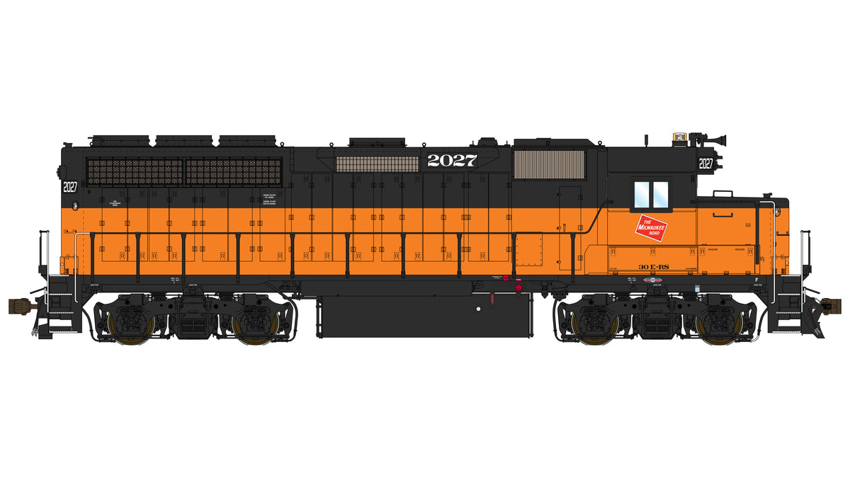 EMD GP40 1A3 - Milwaukee Road 2027 — Class One Model Works