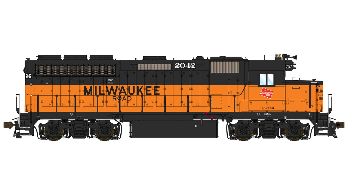 EMD GP40 1A3 - Milwaukee Road 2042 — Class One Model Works