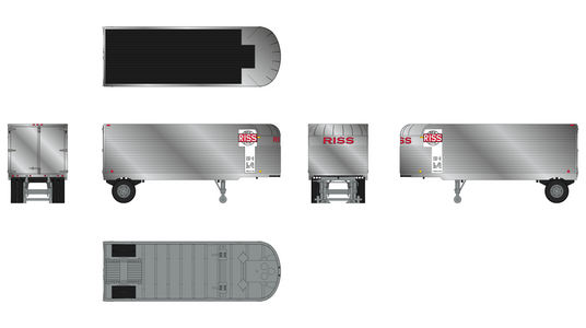 Fruehauf 26' Trailer - Riss & Company — Class One Model Works