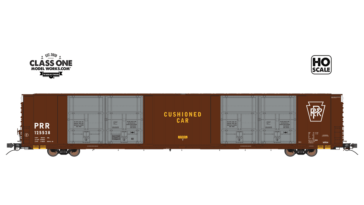 THRALL 86' HIGHCUBE BOXCAR - 8 DOOR - PENNSYLVANIA — Class One Model Works