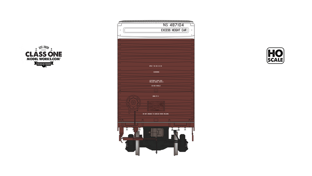 Boxcars — Class One Model Works